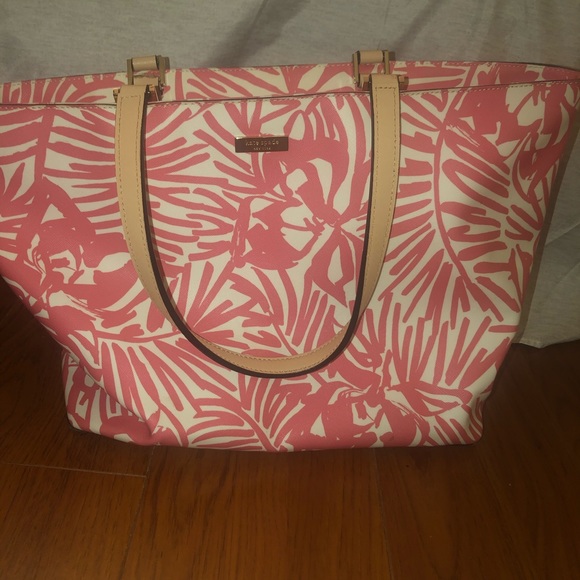kate spade | Bags | Kate Spade Palm Tree Laptop Tote Bag Purse | Poshmark